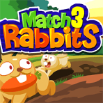 Match 3 Rabbits - Free Games On The Web
